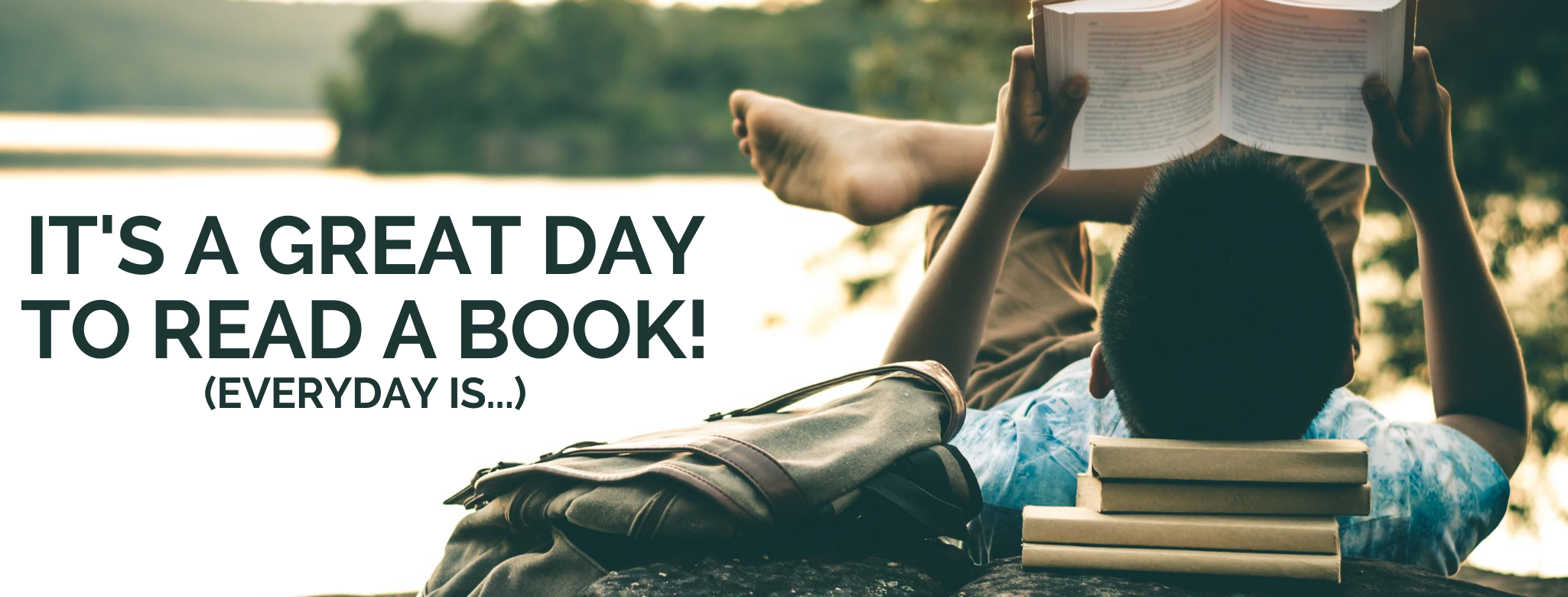 It’s a good day to read a book!