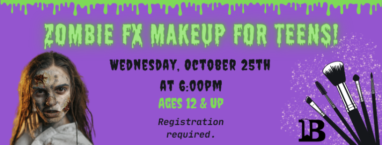 Zombie FX Makeup for Teens! (820 × 312 px)